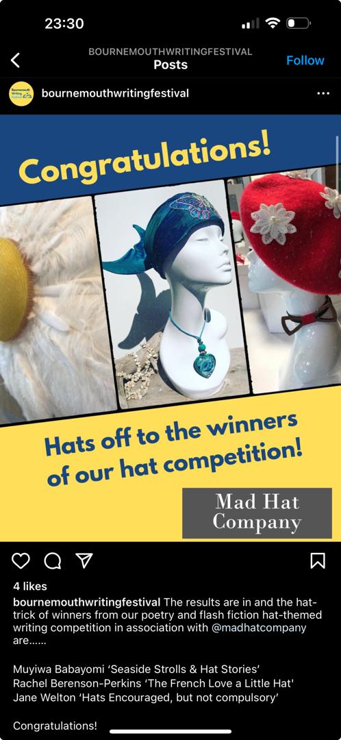 Celebrating Creativity: Bournemouth Writing Festival and Mad Hat ...